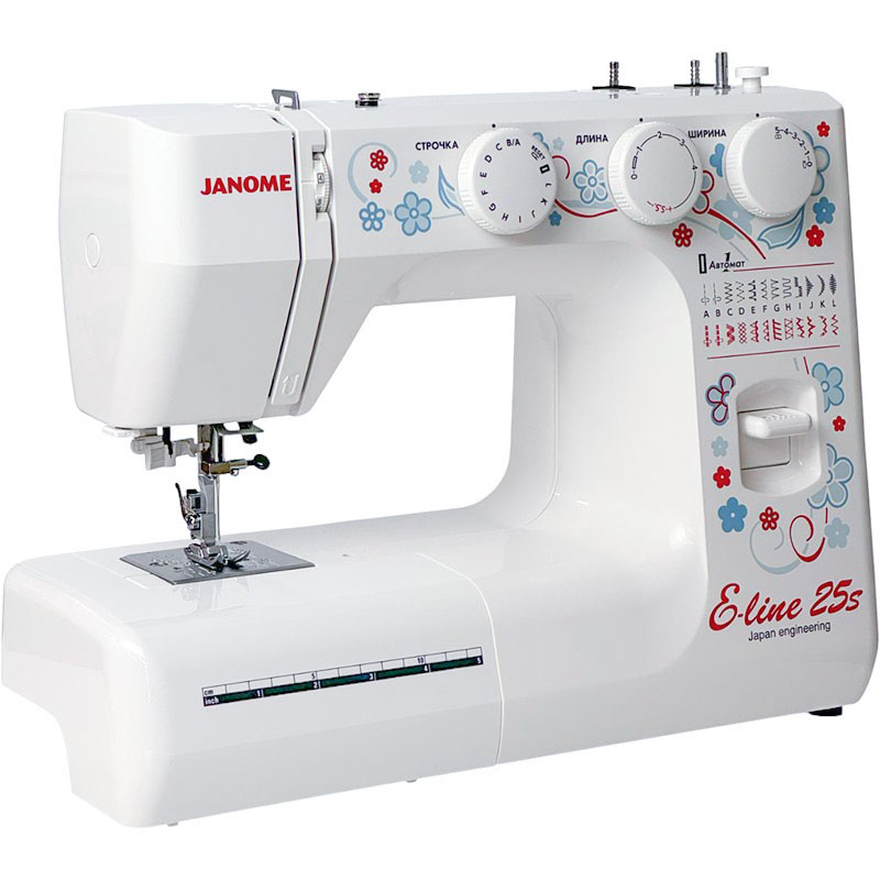 Швейна машина Janome E-Line 25 ᐈ Купити в інтернет-магазині Janome ...