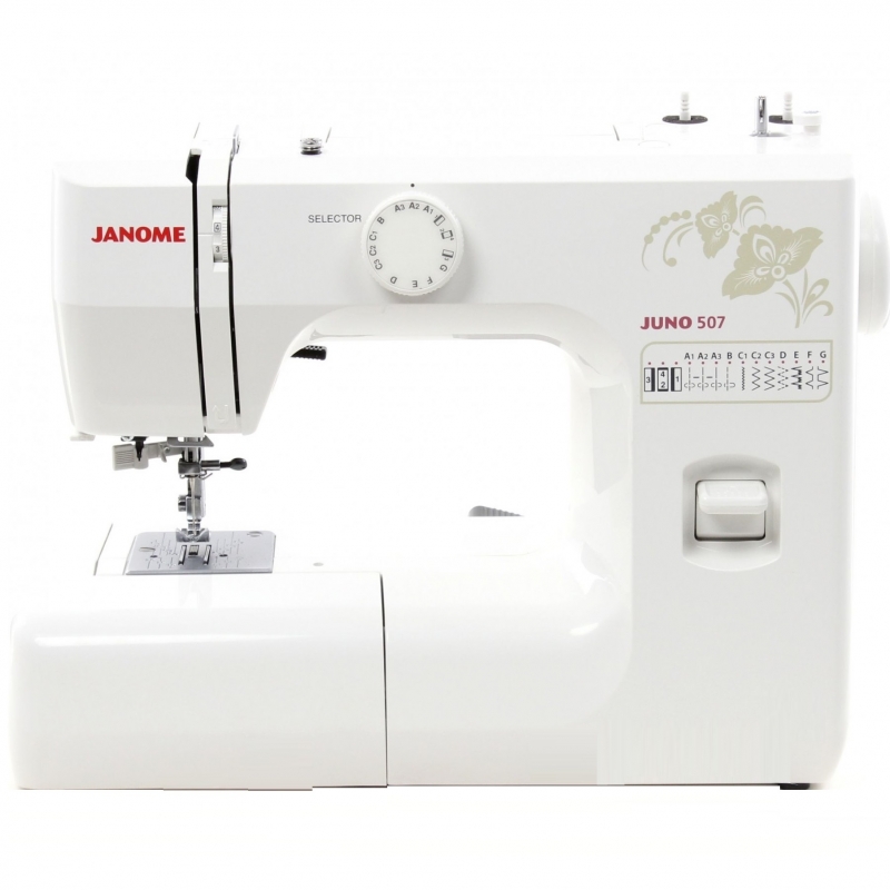 Швейна машина Janome Juno 507 ᐈ Купити в інтернет-магазині Janome | Ціна: 3335 грн | Відгуки ...