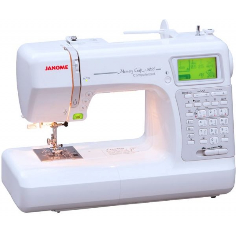 Janome Memory Craft 5200 ᐈ Купить в интернет-магазине Janome | Цена ...